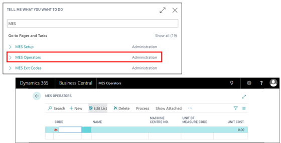 Clever Dynamics - MES Operators